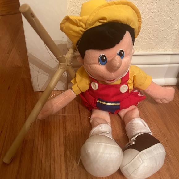 house of Llyod | Toys | Pinocchio Red And Yellow Plush Doll With Bright ...